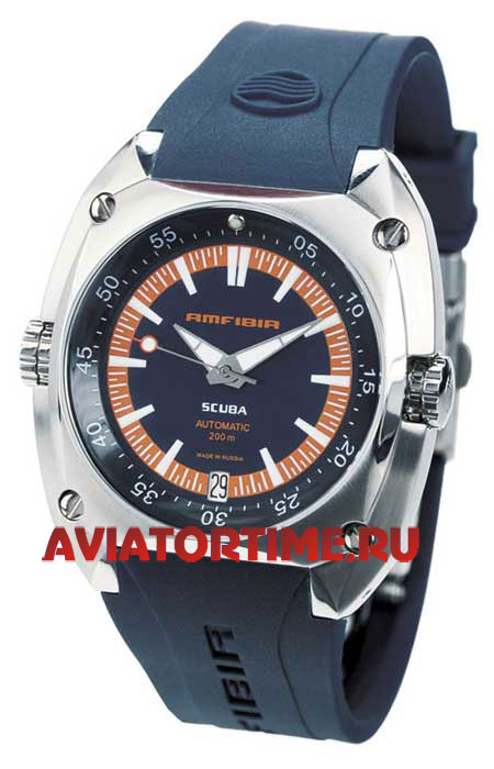 Мужские наручные часы восток часы восток амфибия 2416/070460 scuba-blue ...