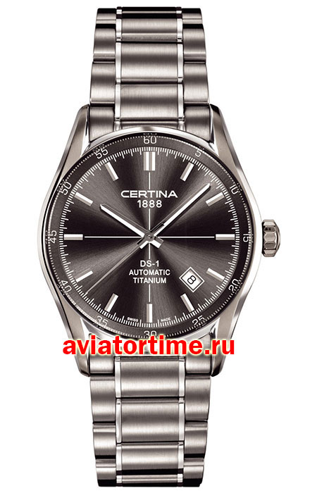 Швейцарские наручные мужские часы Certina C006.407.44.081.00 DS1 ROMAN
