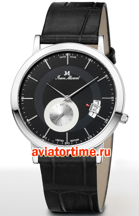 Швейцарские наручные мужские часы Jean Marcel 160.301.32 Ultraflach