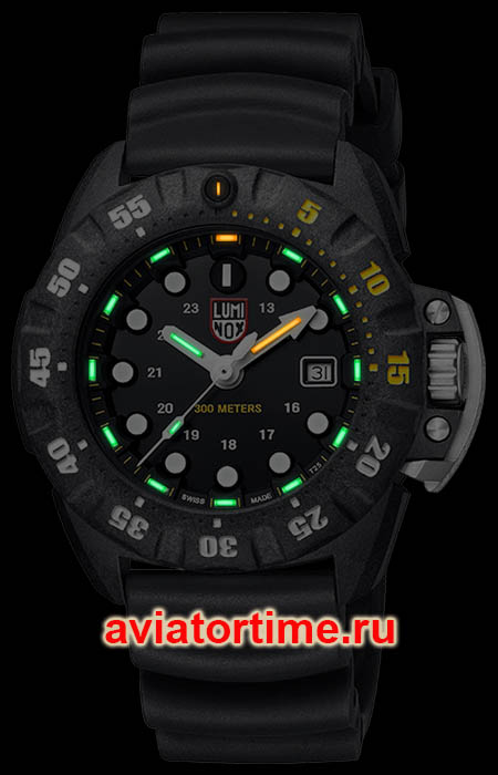 Швейцарские наручные мужские часы LUMINOX XS.1555 SCOTT CASSELL DEEP ...